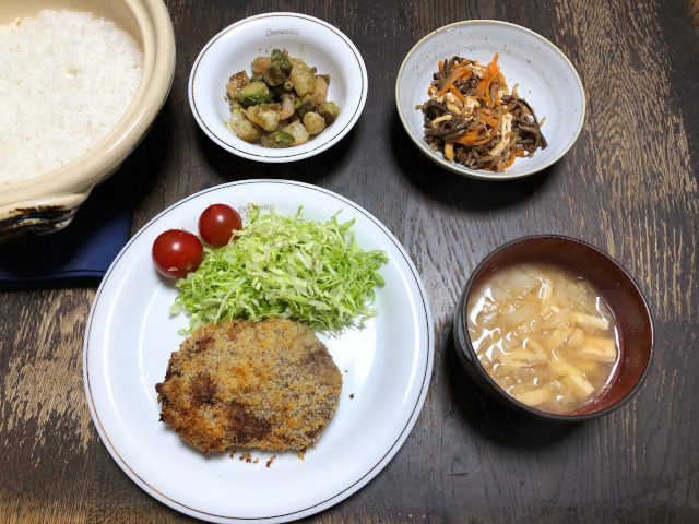 メンチカツ風: ぜんまいにもん