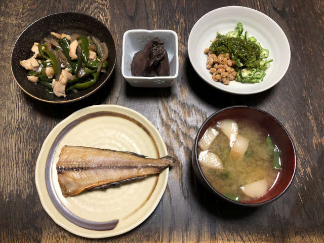 アルモンデ晩ご飯: ぜんまいにもん